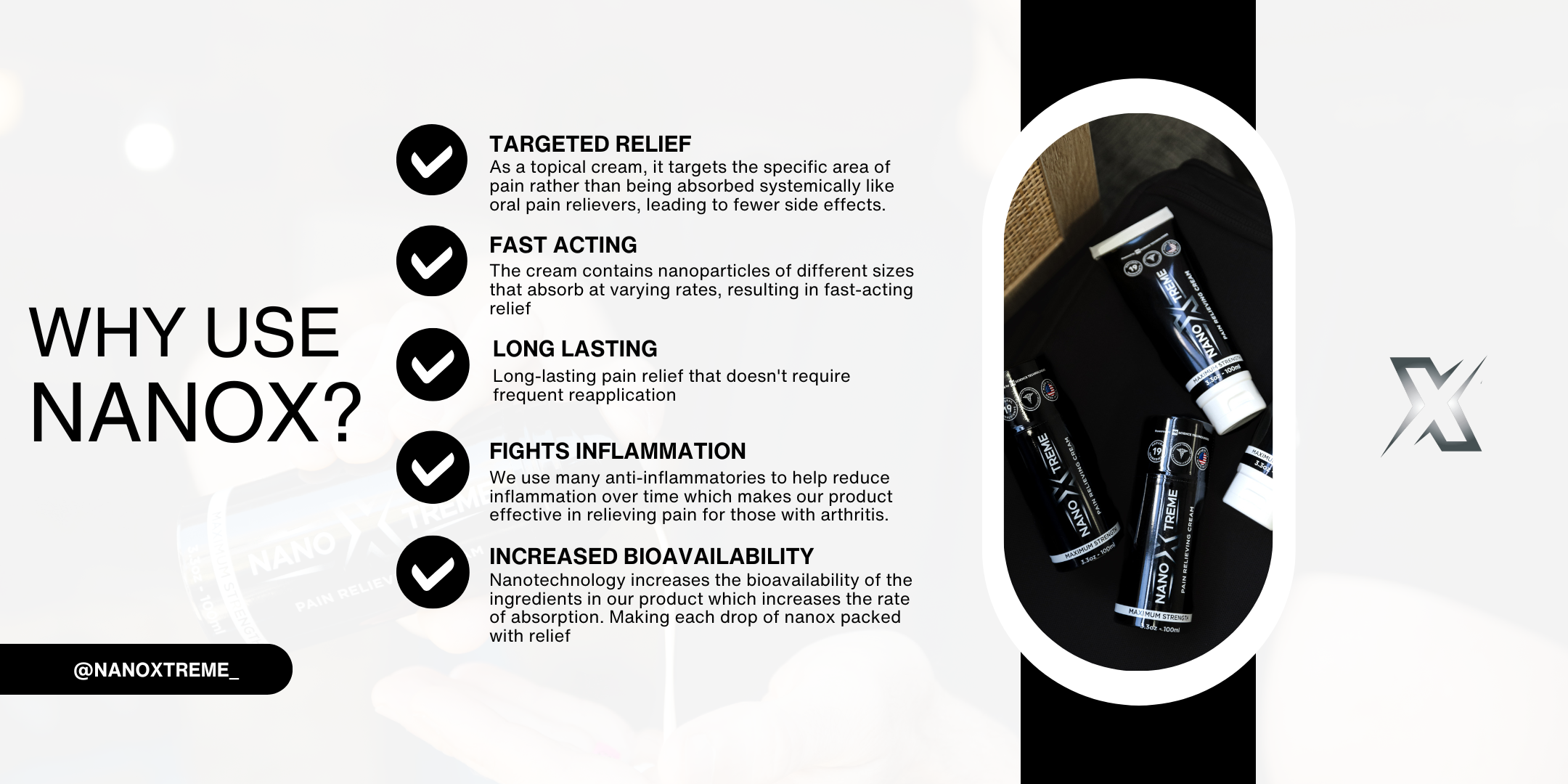 NanoXtreme Pain Relief Cream – Advanced Nanotechnology for Athletes